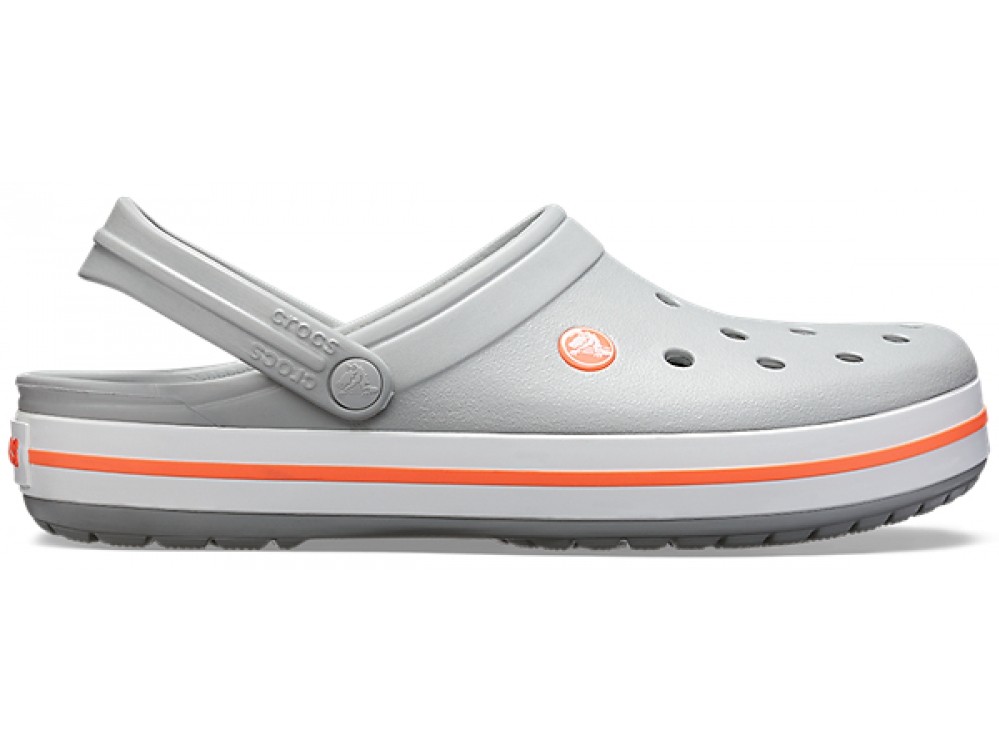 Crocs Crocband Light Grey/Bright Coral - Купить в Украине. Цена – 1 549 ...